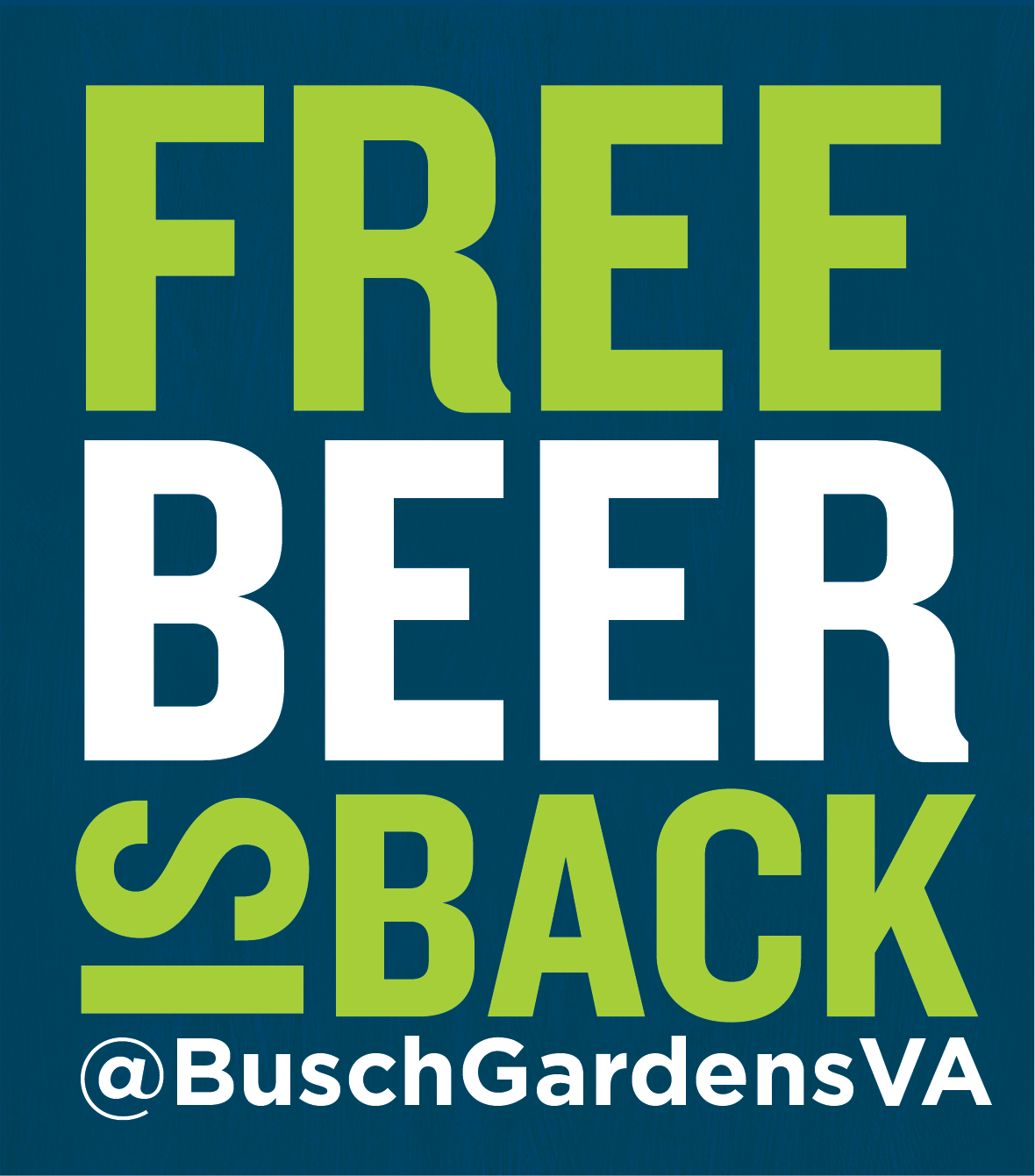 Busch Gardens s offering FREE Beer to Members