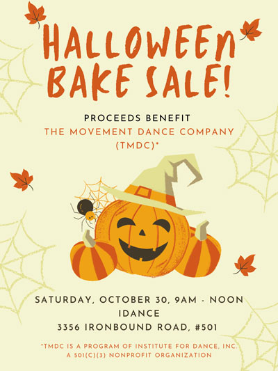 Halloween Bake Sale Flyer